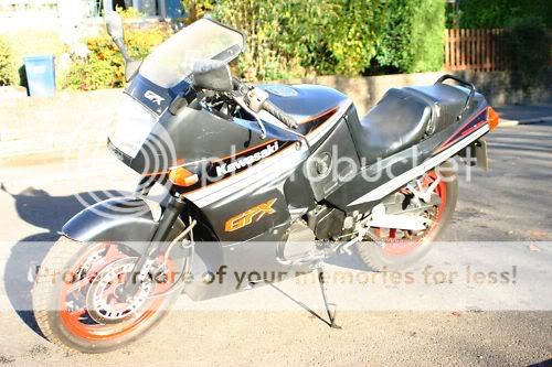 1987 KAWASAKI GPX 400 R TAX & MOT low seat height £550 - Bike Chat Forums