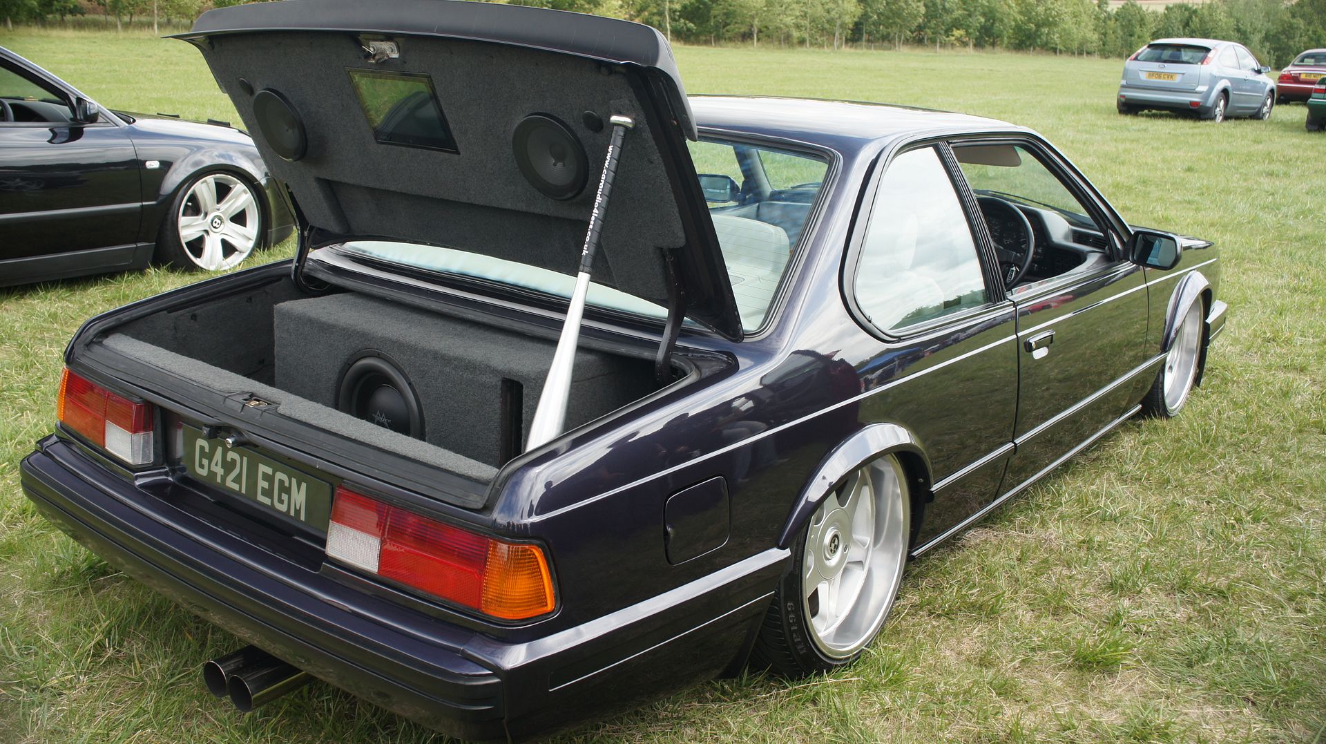 E36 rear deck sub largest? Custom build.