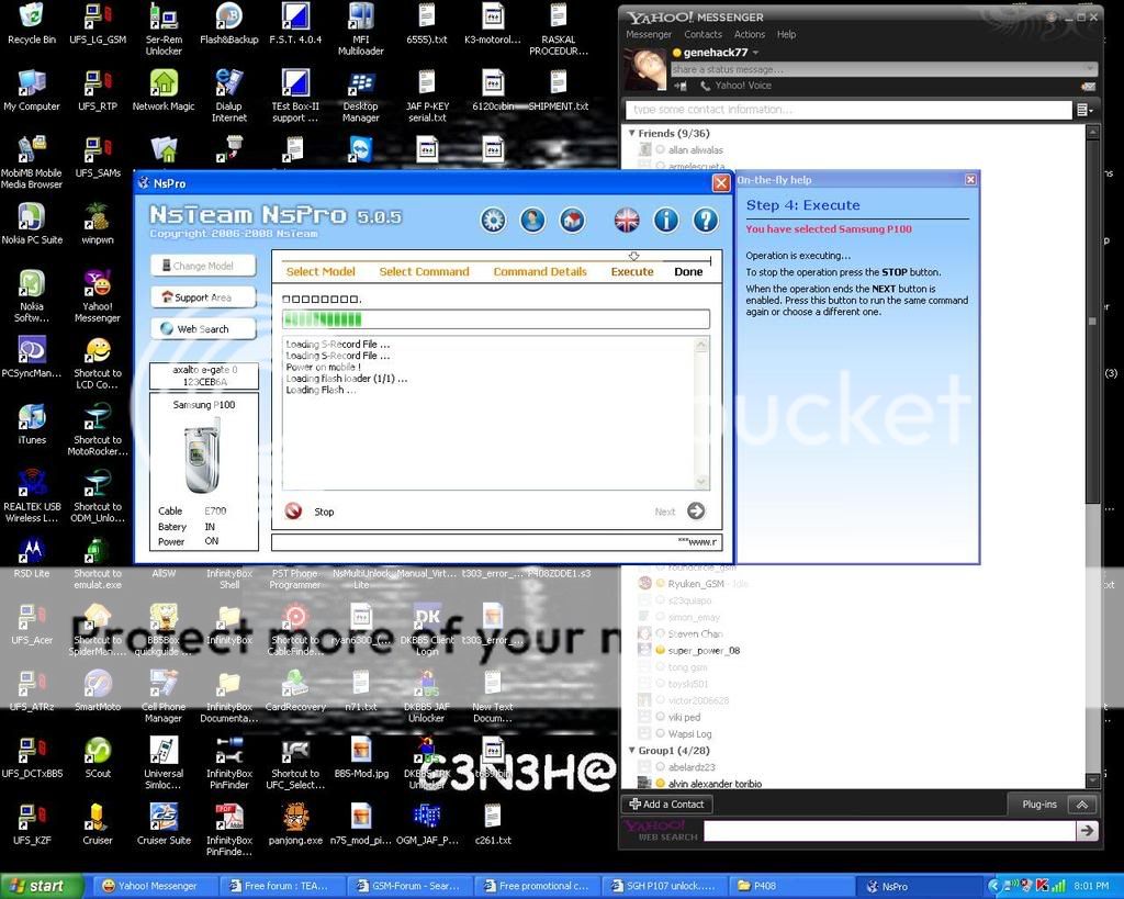 Samsung P107 U.S. convert to P408 Success... - GSM-Forum
