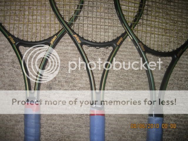 Anyone familiar w/Prince Graphite Comp (circa 80s, matte black with ...